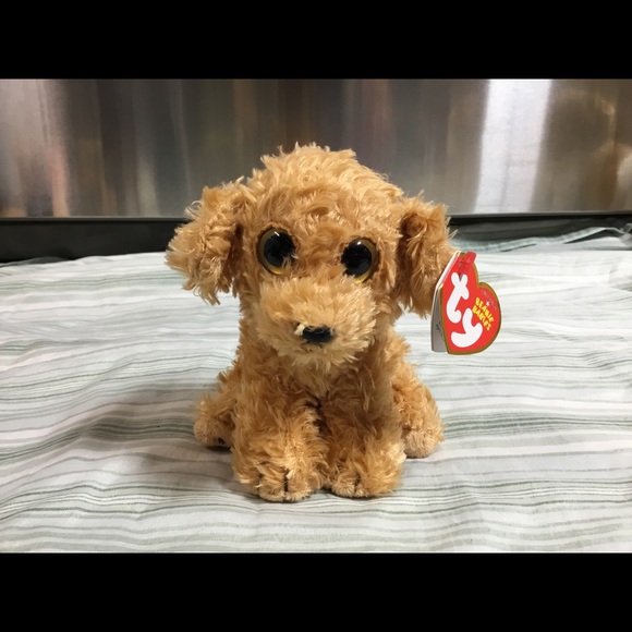 Toys | Ty Original Beanie Babies Luke The Brown Dog Stuffed Animal ...